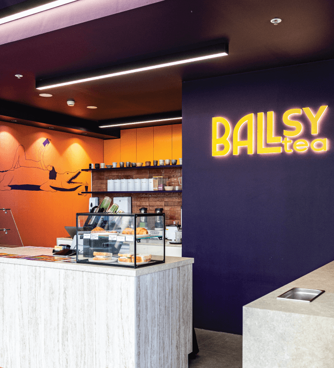 Ballsy Tea | Total Fitouts